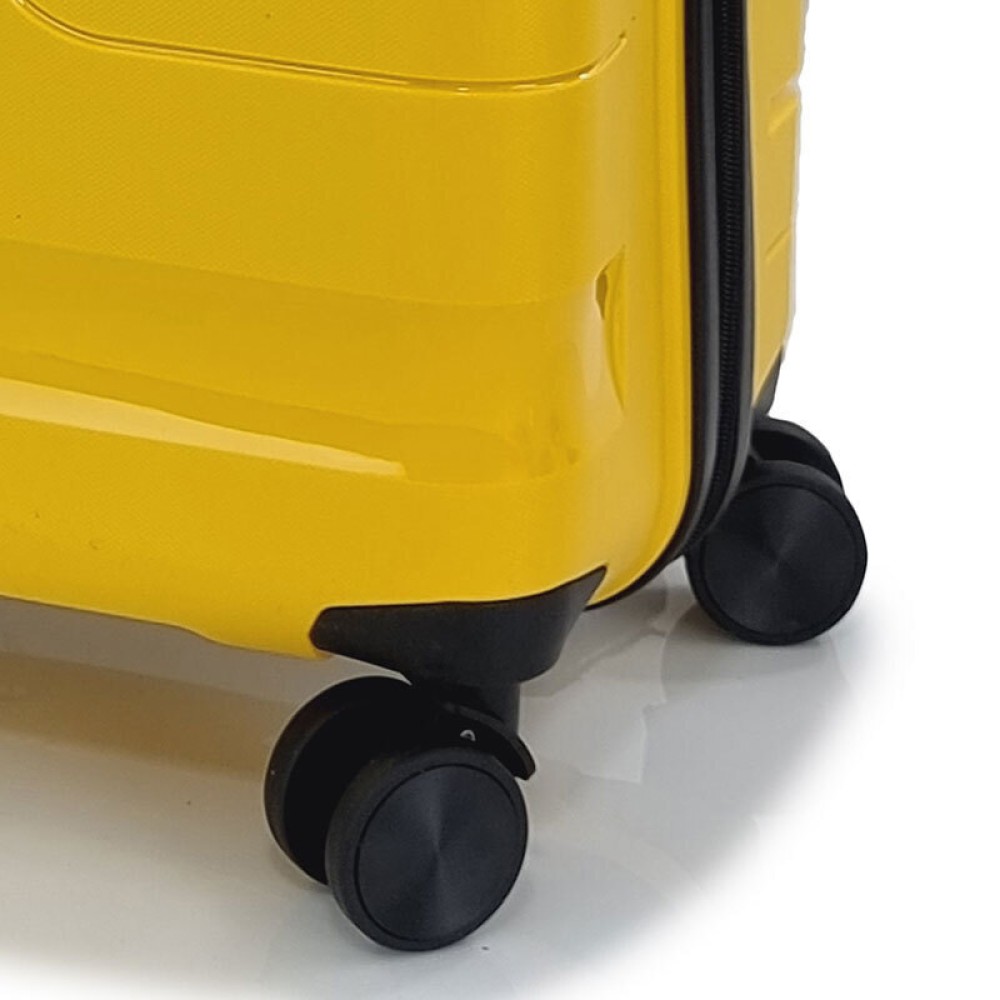 iFly PP332-24 Μεσαία Σκληρή Βαλίτσα Πολυπροπυλένιο σε Navy Κιτρινο χρώμα.
